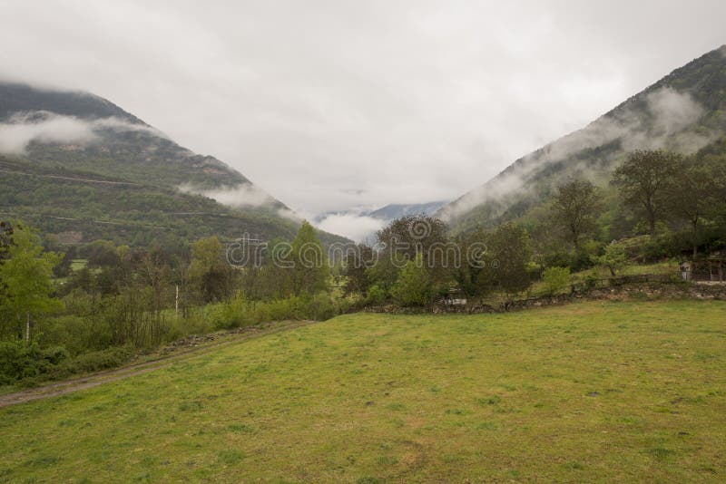 Through the Village of Broto Stock Image - Image of broto, aragon: 94031157