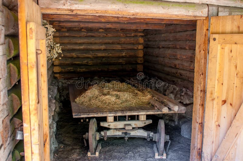 Village cart stock photo. Image of building, natural - 295615164