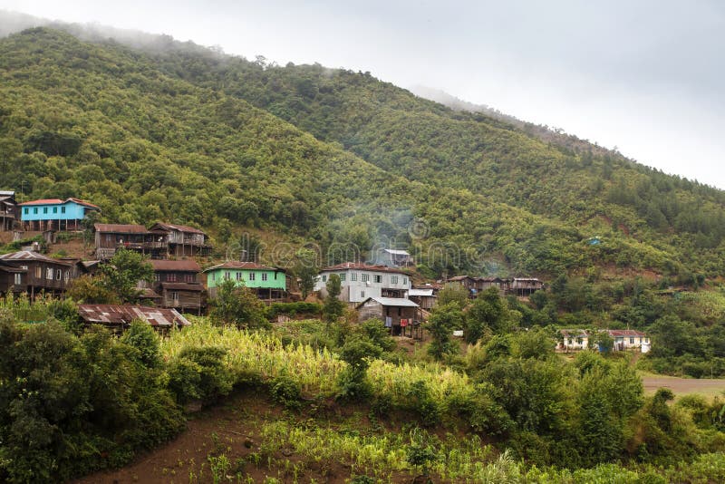 Extreme Driving through Chin State, Myanmar Editorial Stock Photo ...