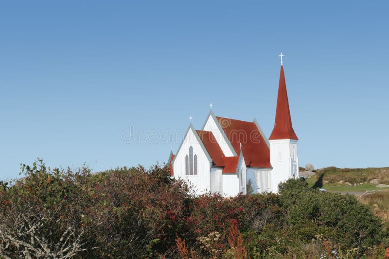 Village Church stock photo. Image of peaceful, peggys, architecture ...