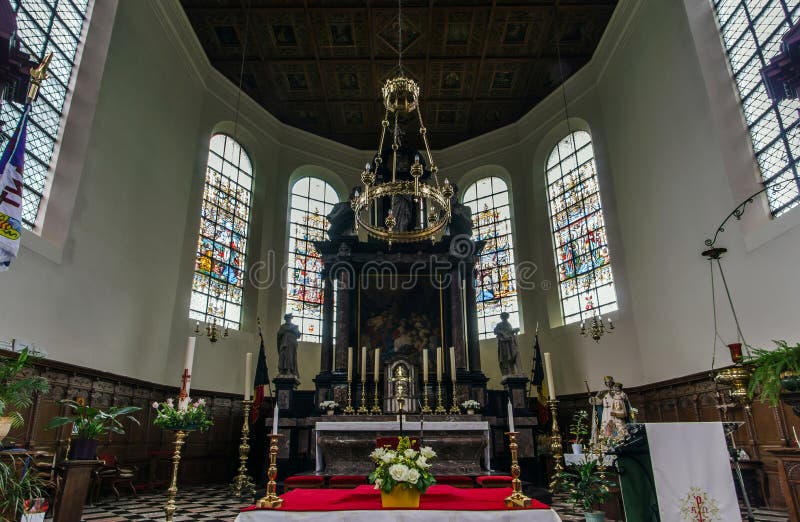 Village church interior editorial photography. Image of historic - 40615017