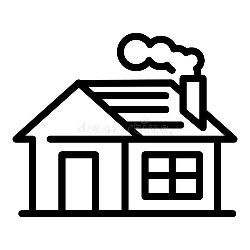 Cottage Icon, Isometric 3d Style Stock Vector - Illustration of ...