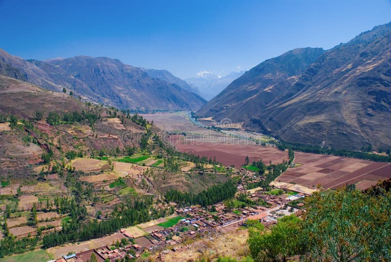 Village of Coya, Sacred Valley, Cusco, Peru Stock Photo - Image of coya ...