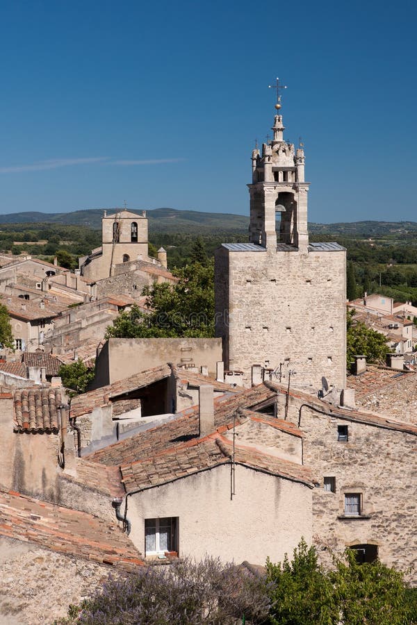 Village of Cucuron in Provence Stock Photo - Image of cote, alpes: 26207376