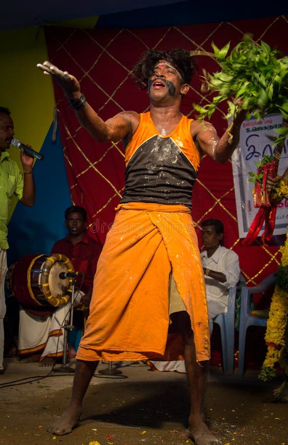 Village Dance editorial photo. Image of performing, dindigul - 43212916