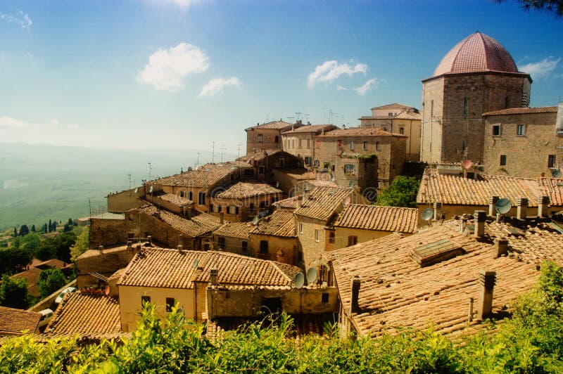 Village de la Toscane image stock. Image du destinations - 5529457