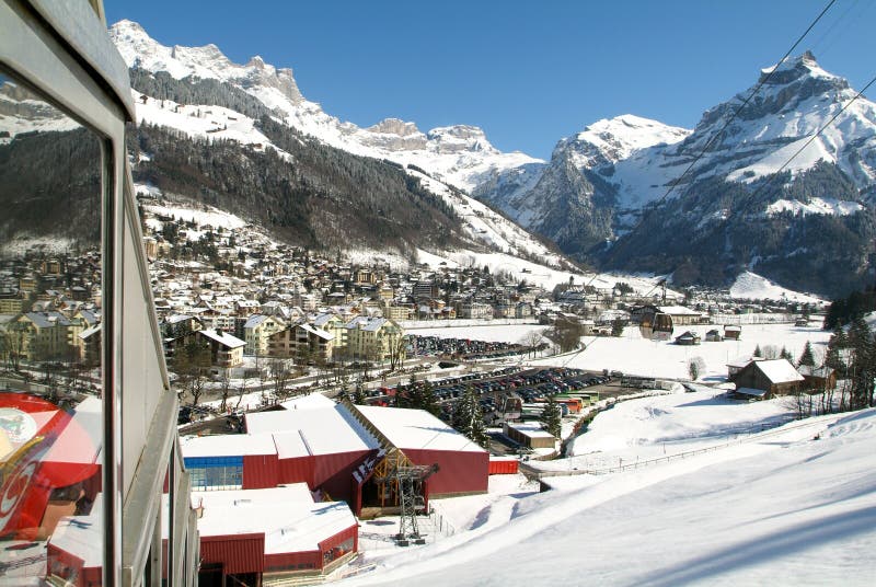 The village of Engelberg editorial stock photo. Image of outdoor - 55938998