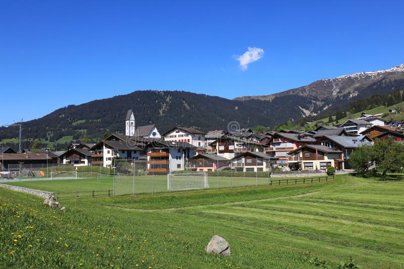 Village of Falera stock image. Image of calm, nature - 171314491