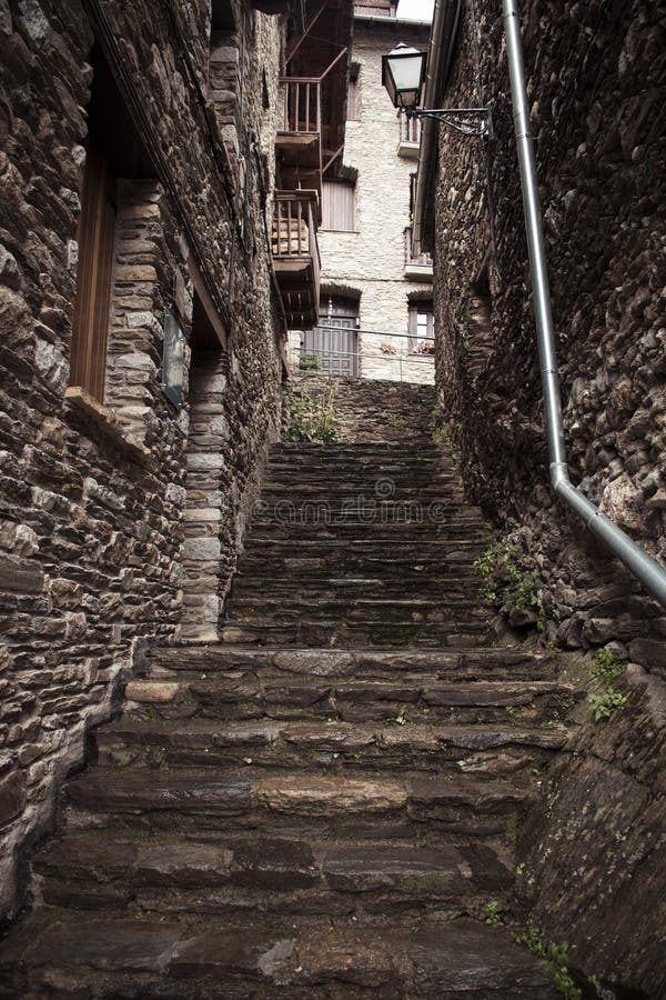 Village of the Interior of Europe Stock Photo - Image of alcazar, city ...