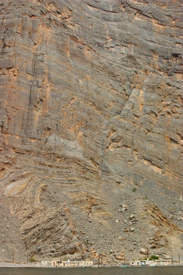 Khasab Rocks stock photo. Image of water, geology, hormuz - 572118