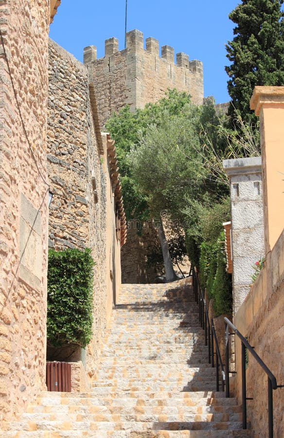 Fortification De Capdepera, Majorque Photo stock - Image du ...