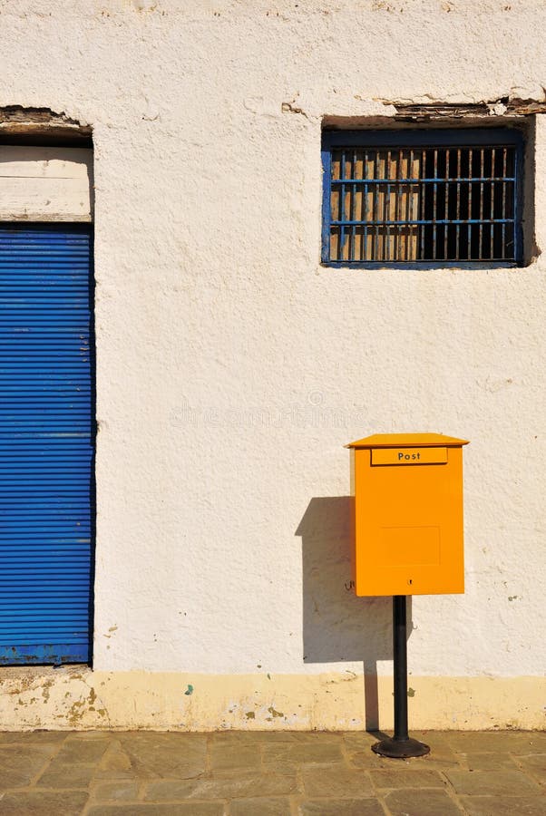 Village mail box stock photo. Image of wall, postal, mailbox - 10309224
