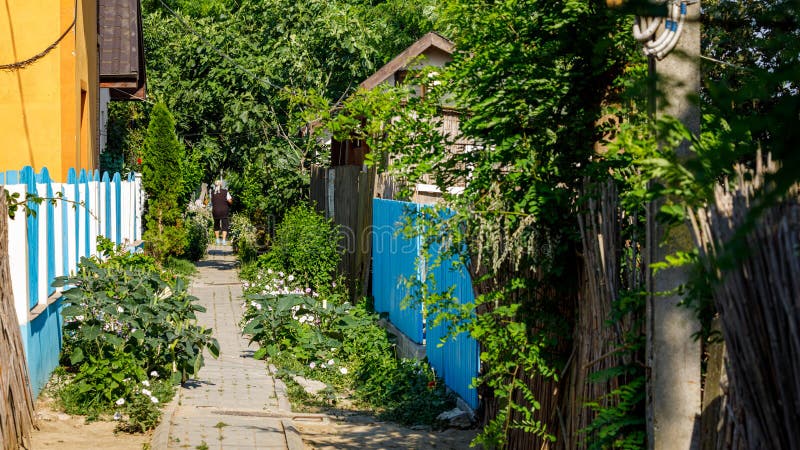The Village of Mila 23 in the Danube Delta Romania Stock Image - Image ...