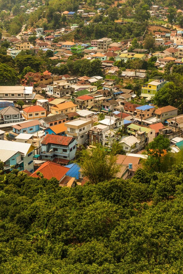 Local village in mountain stock image. Image of beautiful - 222291357