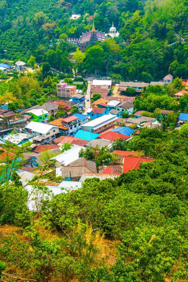 Local village in mountain editorial image. Image of point - 246907875