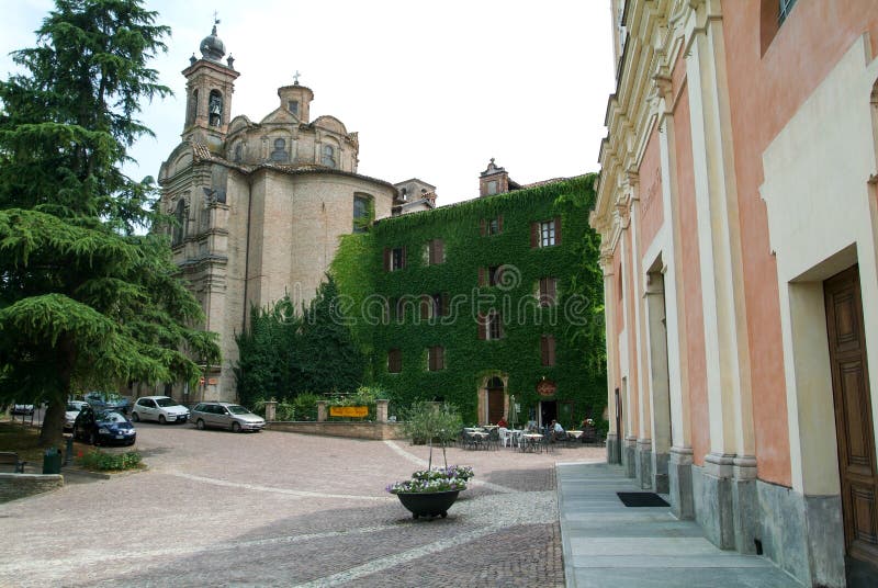 Neive, Langhe Region. Piemonte, Italy Stock Photo - Image of area ...