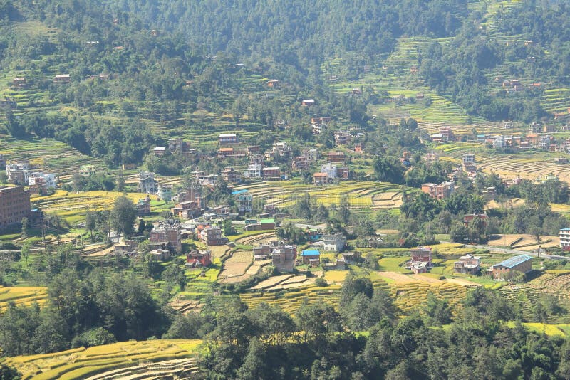 A Gurung Lodge in the Annapurna Sanctuary Trail. Himalayas, Nepal Stock ...