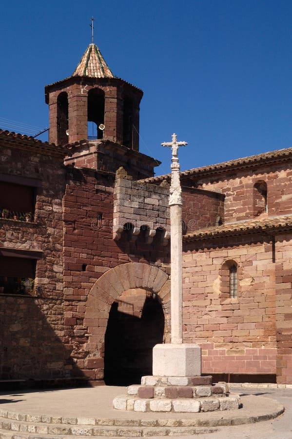 Village of Prades in Tarragona, Stock Photo - Image of spain, village ...
