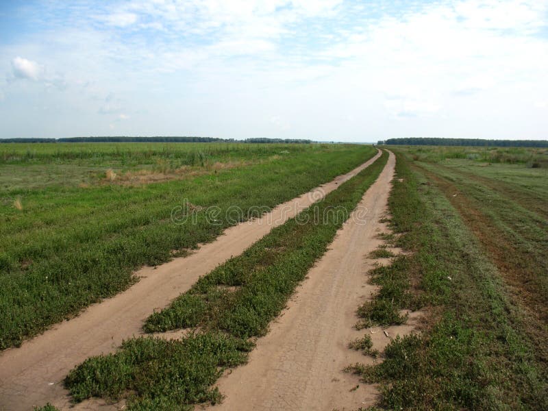 Village road stock image. Image of plant, shadow, tree - 40369721