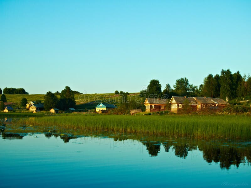Village without roads stock photo. Image of tree, sunlight - 267711290