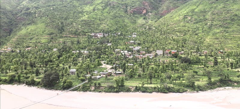 Village stock image. Image of village, nepal, ramechhap - 123151641