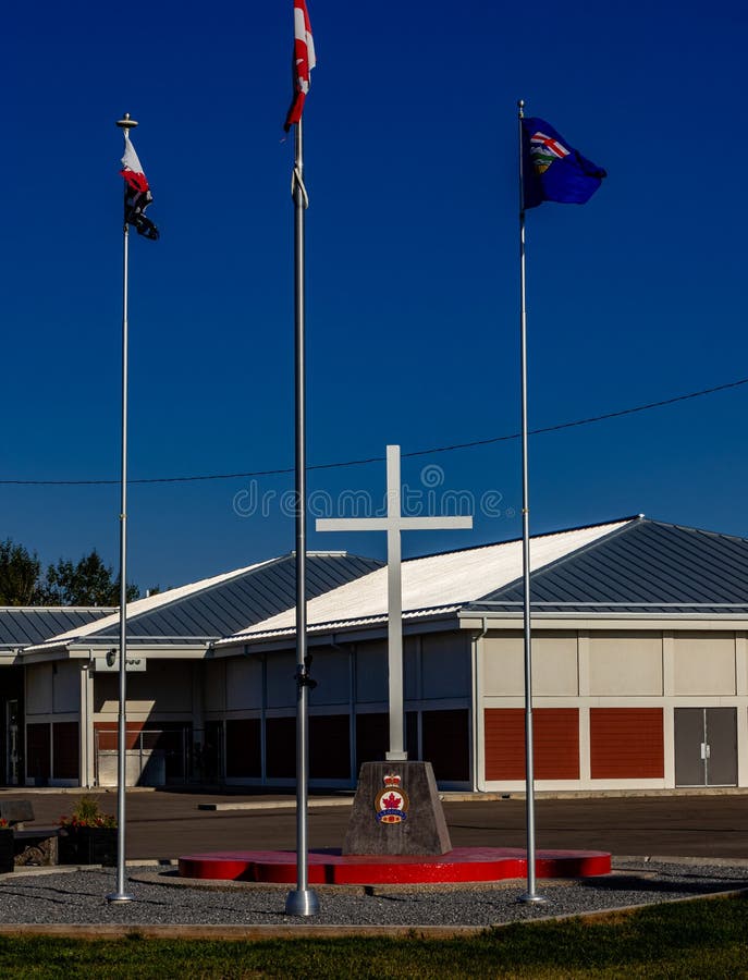 The Village of Standard in Wheatland County Alberta Canada Stock Image ...