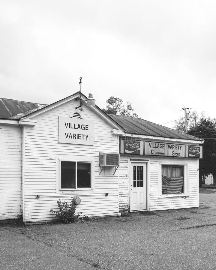 Village Variety Store in Bingham, Maine Editorial Image - Image of area ...