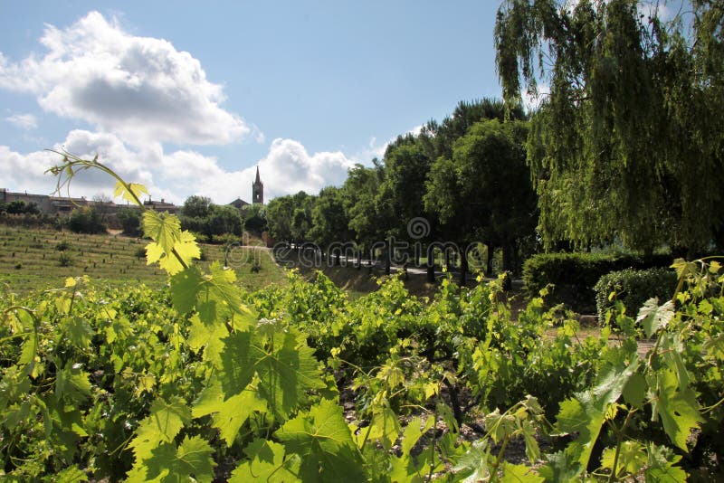 The Village of Villars in Provence Stock Photo - Image of midi ...