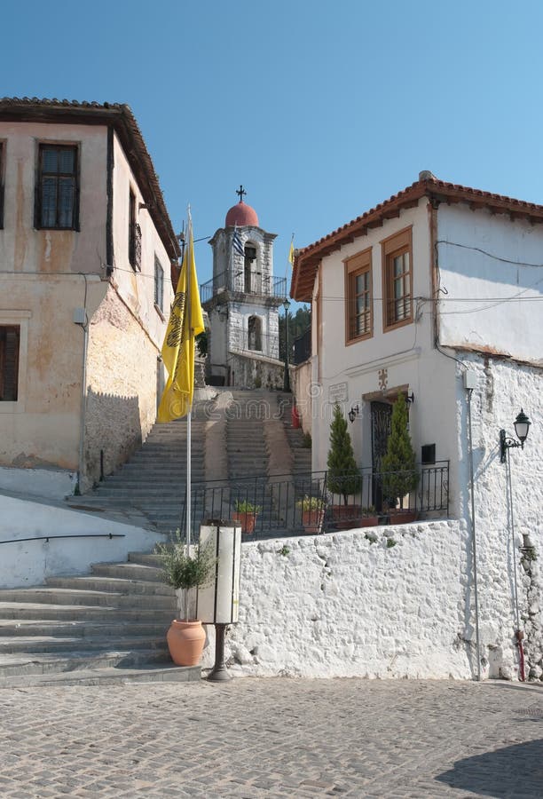 Village of Xanthi in Greece Stock Photo - Image of homes, houses: 15983980