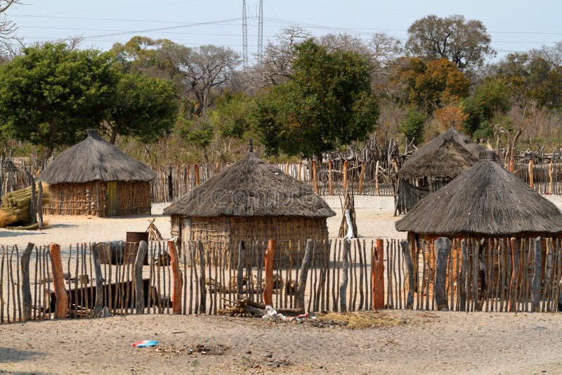 Villages and Poverty in Namibia Stock Photo - Image of country, africa ...
