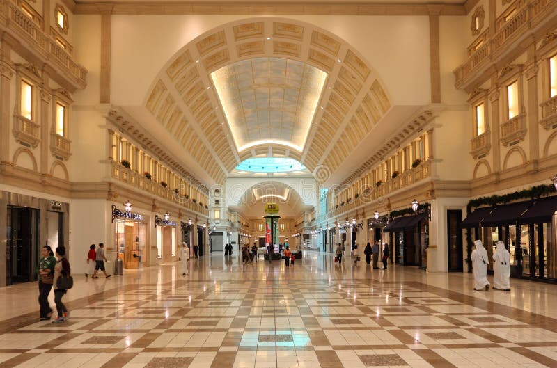 Villaggio Mall Shopping Center, Doha Editorial Stock Photo - Image of ...