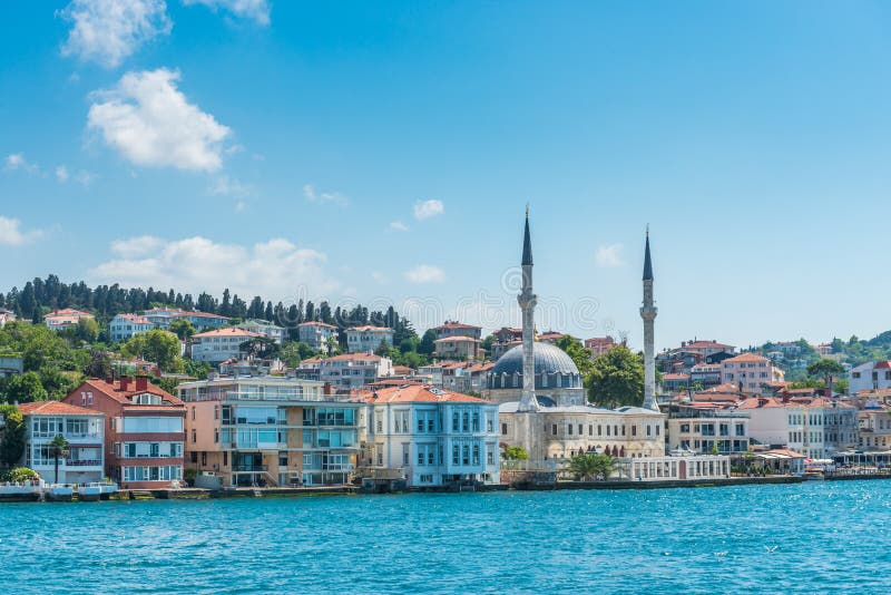 Villas on the Bosphorus stock photo. Image of bosphorus - 43801428