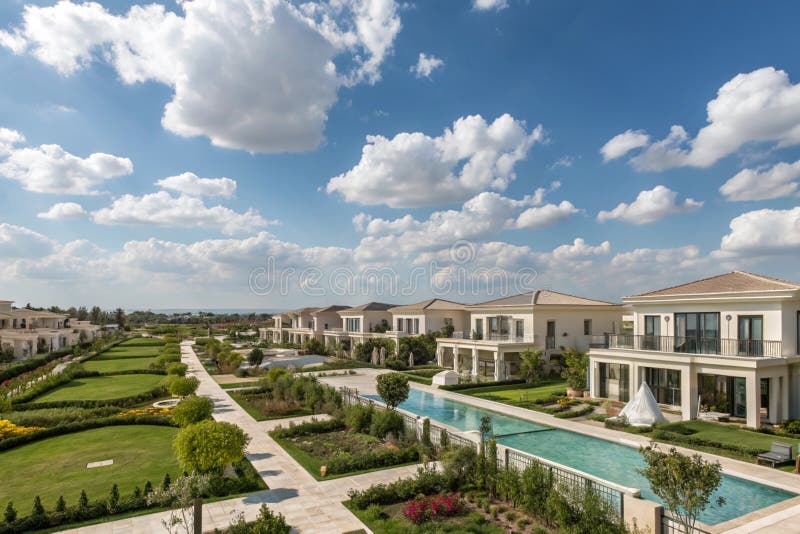 Villas Compound Development Stock Illustrations – 2 Villas Compound Development Stock ...