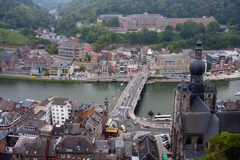 Ville De Dinant - La Belgique Photo stock - Image du village, belgique ...