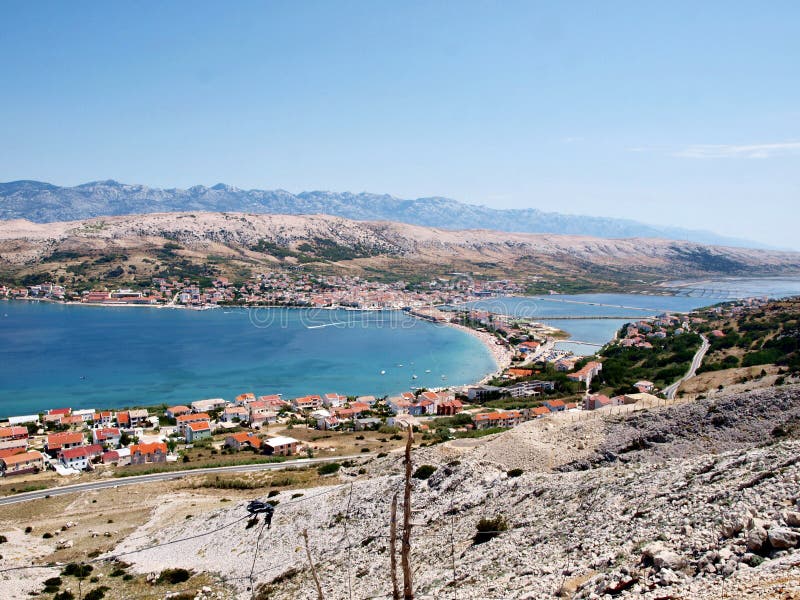 Ville de PAG photo stock. Image du croatie, vacances - 14853006