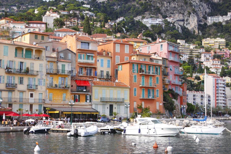 Villefranche-sur-Mer,,French Riviera,France Stock Photo - Image of ...