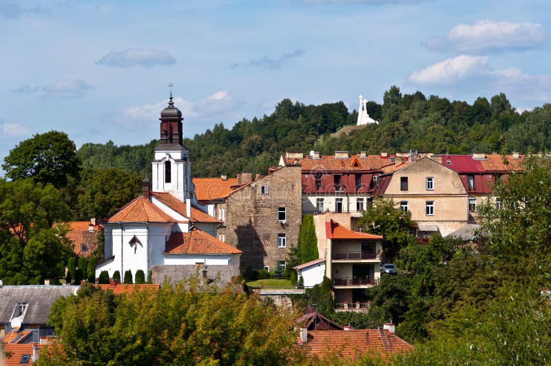 Vilnius City in Nature stock image. Image of ancient - 38520943
