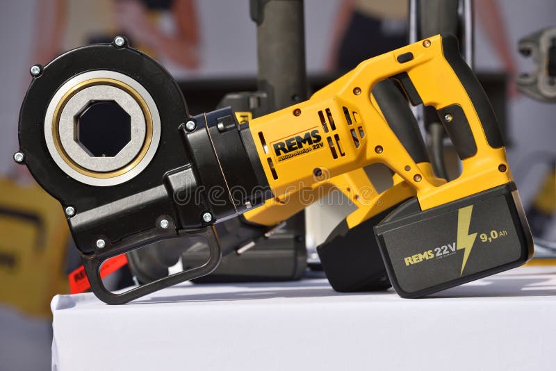 Rems power tools editorial image. Image of industry - 146554910