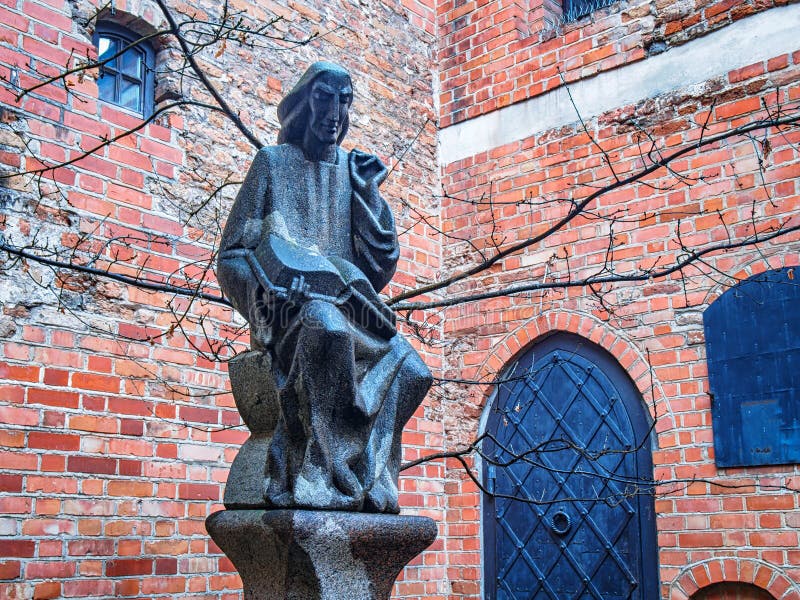 Annalist Statue by Vaclovas Krutinis. Editorial Stock Photo - Image of ...