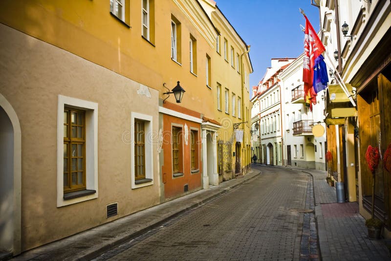 Vilnius stock image. Image of autumn, panoramic, european - 48532541