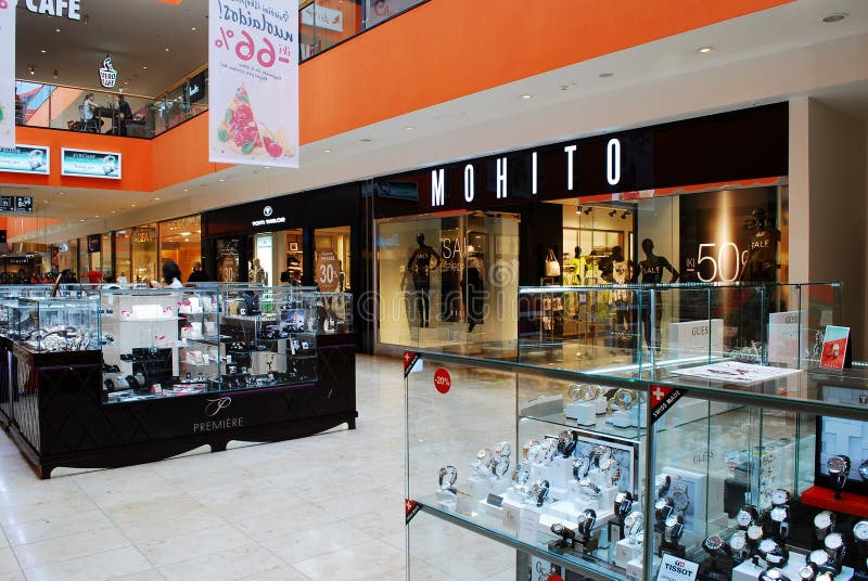 Vilnius Ozas Schopping House Centre Internal View Editorial Image ...