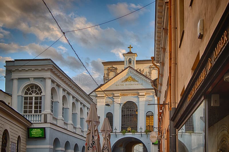 Vilnius. Sharp gate editorial photo. Image of landmark - 270201146