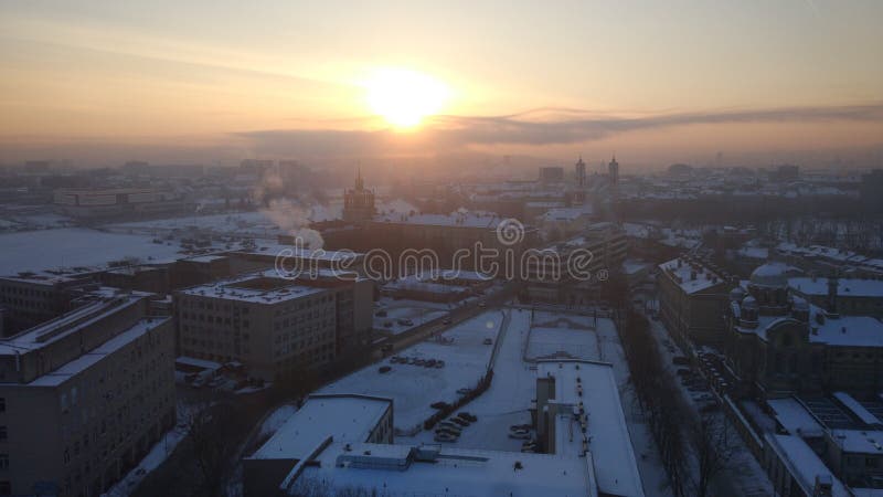 Vilnius stock photo. Image of vilnius, bridge, sunrise - 117472148