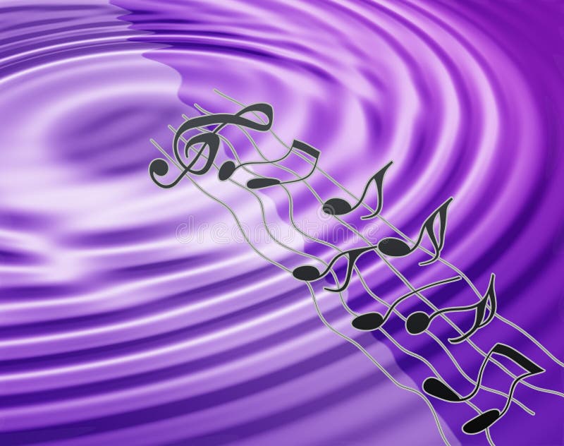 Vilolet waves stock illustration. Illustration of wallpaper - 5366579