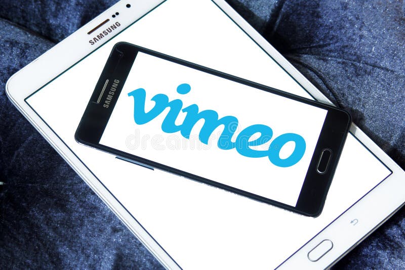 Vimeo logo editorial stock photo. Image of trademark - 76759543