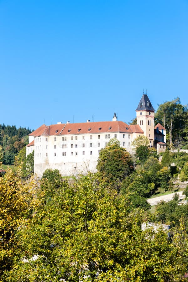 Vimperk castle stock photo. Image of historical, czech - 24176474