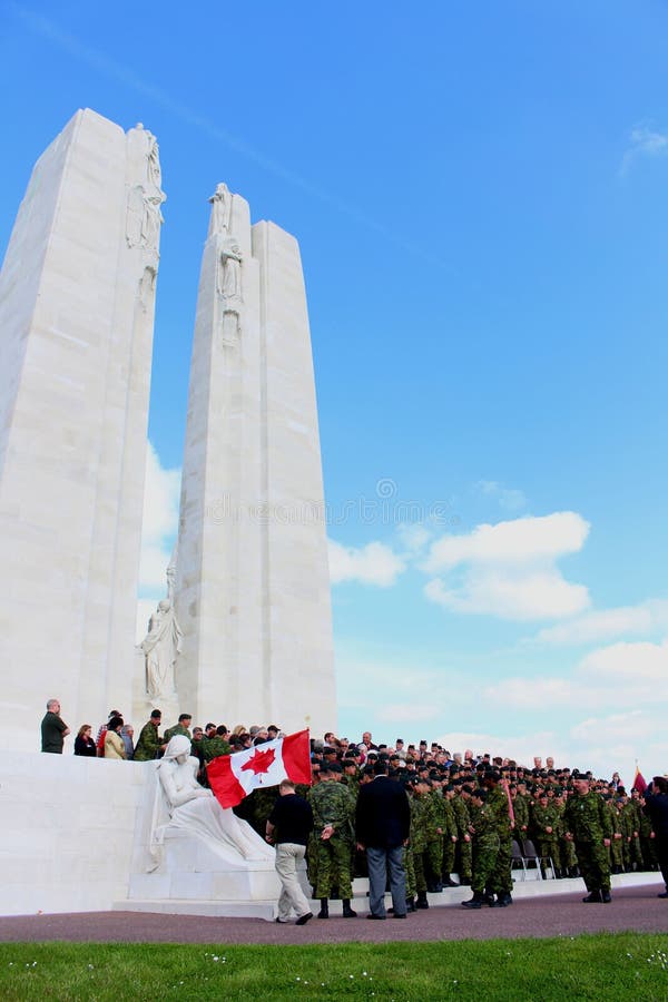 Vimy Ridge Memorial editorial stock photo. Image of canadian - 57034668