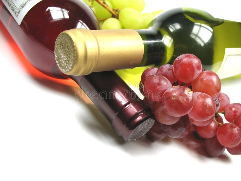 Une Glace De Vin Blanc Et De Vin Rouge Image stock - Image du vieux ...