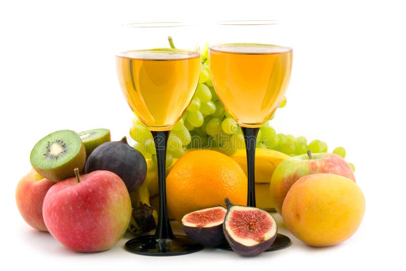 Vin de fruits image stock. Image du glace, nourriture - 6822839