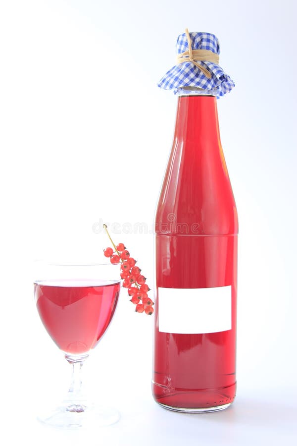 Vin de groseille rouge image stock. Image du homemade - 25568697
